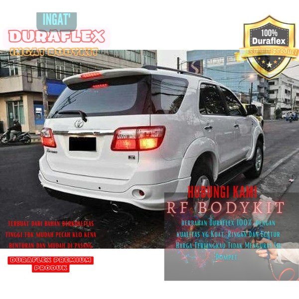Jual bodykit toyota fortuner trd2 plastik GRADE-A kuat-tebal-lentur ...