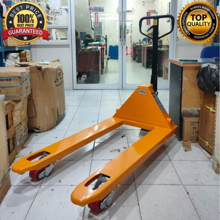 Jual Hand lift 3 Ton 3 T 3T 3000 Kg Hydraulic hand pallet lifting 3T ...