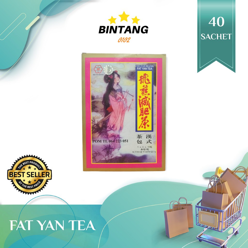 Jual Fatyan tea / fei yan tea / fat yan tea / feiyan tea teh pelangsing ...