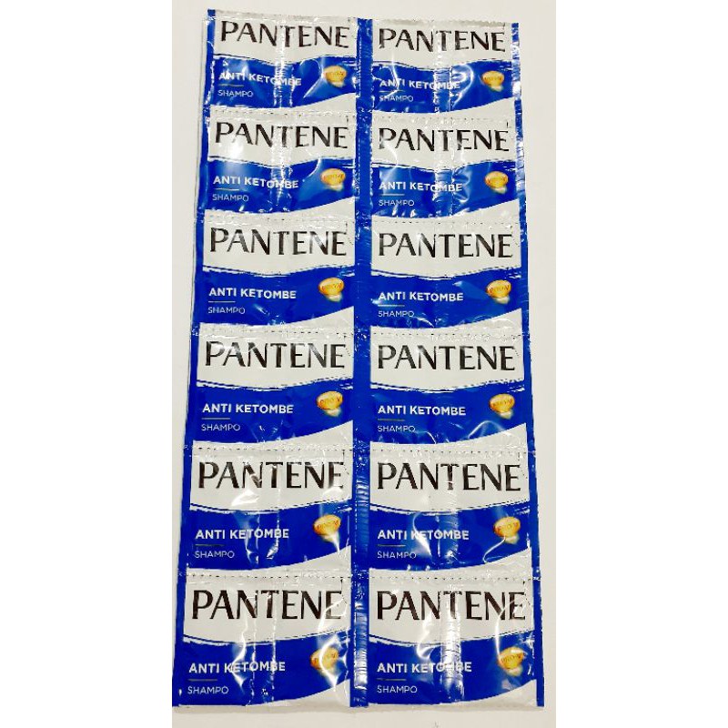 Jual PANTENE - SHAMPO ANTI KETOMBE - KEMASAN RENTENG (12 PCS) | Shopee ...