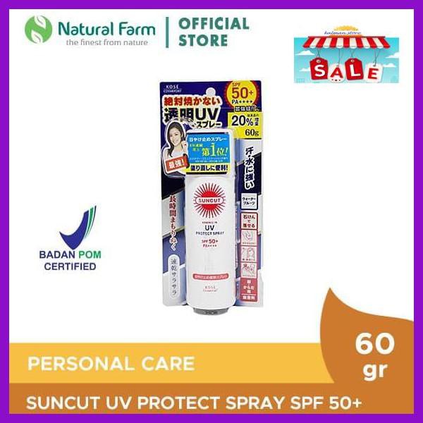 Jual HAJAWSUNBLOCK- KOSE COSMEPORT - SUNCUT UV PROTECT SPRAY (60GR) -ORIGINAL. | Shopee Indonesia