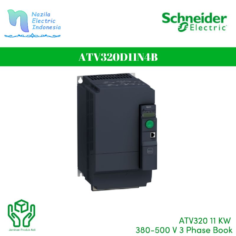 Jual Schneider Inverter VSD ATV320 3P 11kw 380v ATV320D11N4B | Shopee ...
