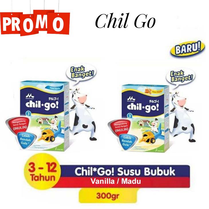 Jual Susu Chil Go Powder Morinaga Susu Pertumbuhan Anak Chilgo bubuk 3 ...