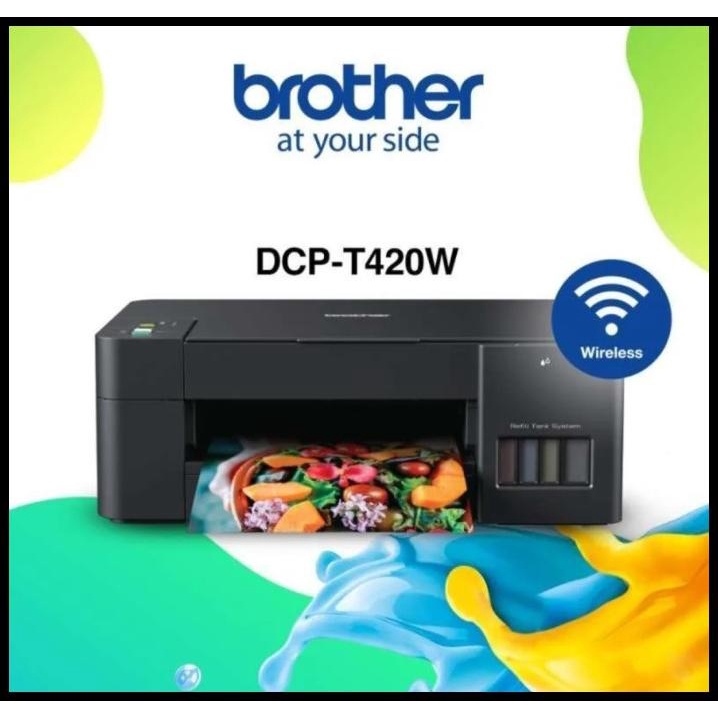 Jual Brother Dcp-T420W Printer Ink Tank Colour Aio Multifunction T420 ...