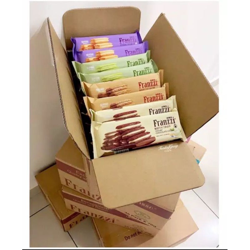 Jual FRANZZI COOKIES CHOCOLATE SUNSSI 4 VARIAN 70 GR | Shopee Indonesia