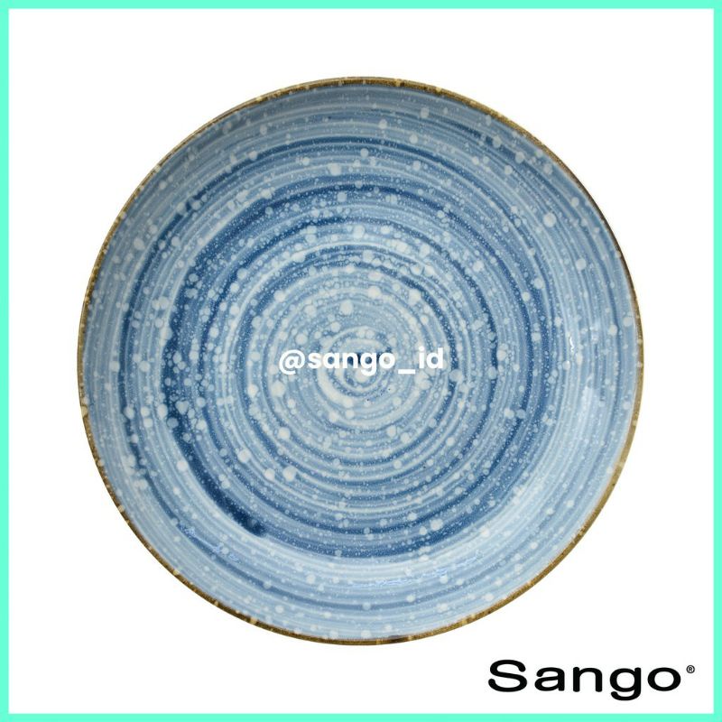 Jual SANGO Piring Salad Baby Blue - High Coupe (Set of 2pcs) | Shopee ...