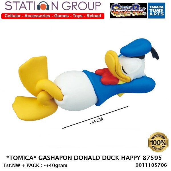 Jual TOMICA GASHAPON DONALD DUCK WITH FULL HAPPY 87595 ACTION FIGURE ...