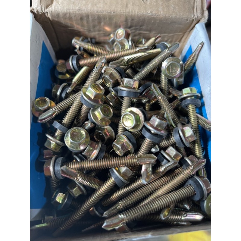 Jual ROOFING KUNING 12 x 50 / baut kanopi panjang 5 cm / SDS roofing ...