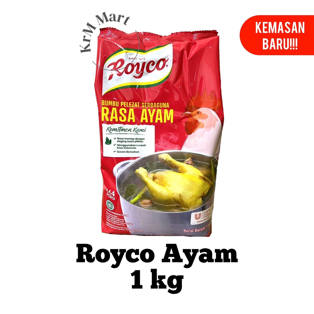 Jual Royco Ayam 1 kg penyedap kaldu bumbu masakan | Shopee Indonesia