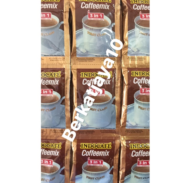 Jual Indocafe Coffeemix kopi renceng isi 10x20 gram sachet kopi 3 in 1 ...