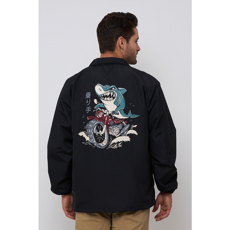 Jual Berrybenka Street - Outer Jaket Coach Pria Japan Sea Waves Edition ...