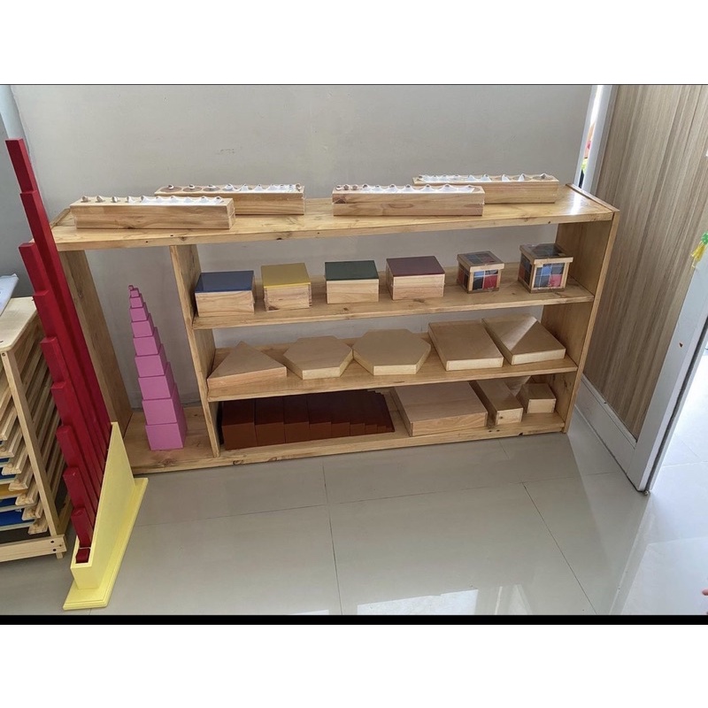 Jual Rak montessori anak,rak montessori sensorial,rak montessori bahasa ...