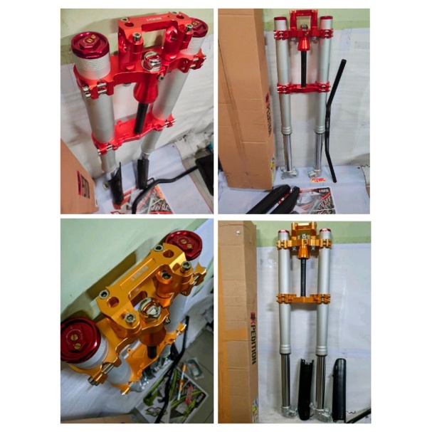 Jual Shockbreaker Shock sekok USD ,Skok depan UP SIDE DOWN Full CNC ...