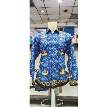 Jual KORPRI TERBARU PRIA PURING HERO KERAH HITAM UJUNG LENGAN HITAM | Shopee Indonesia