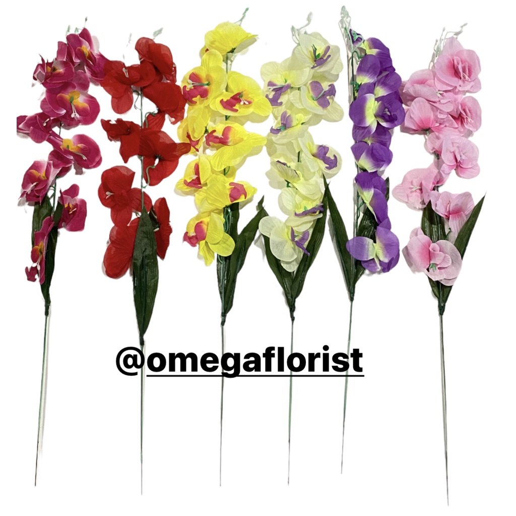 Jual Anggrek Bulan X 1 Artificial/ Anggrek/ Bunga Artificial/ Anggrek ...