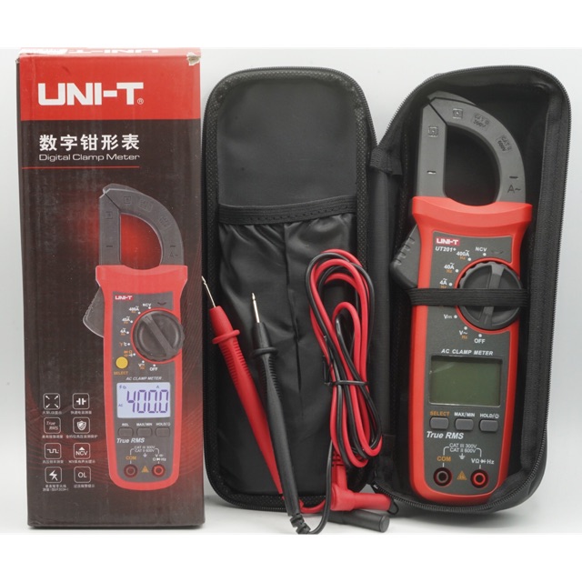 Jual UNI-T UT201+ Auto-Ranging AC Digital Handheld Clamp Meter ...