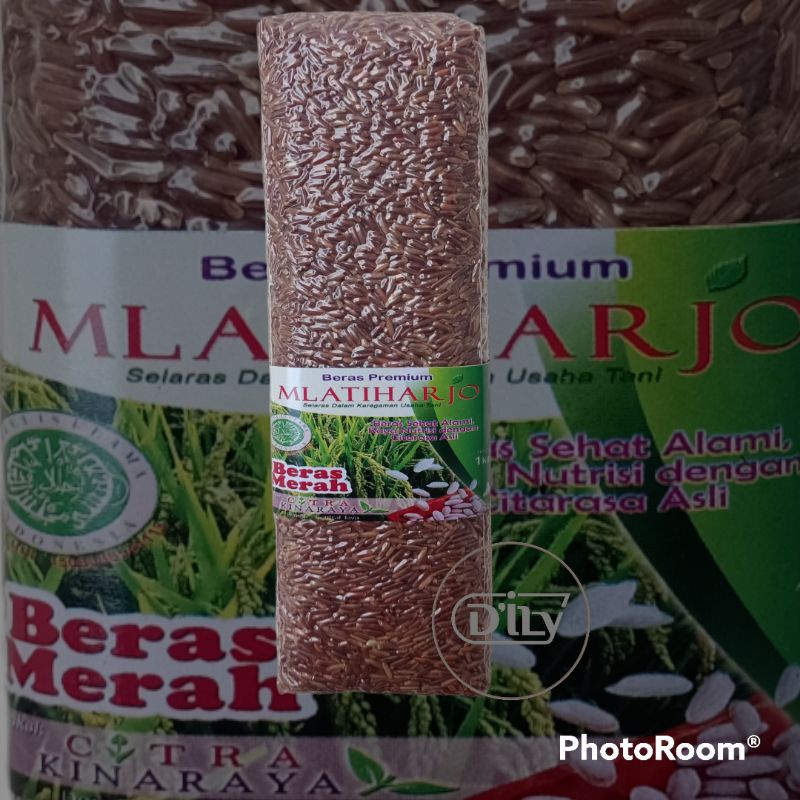 Jual BERAS MERAH MLATIHARJO 1KG / beras diet / MPAsi / diabetes ...