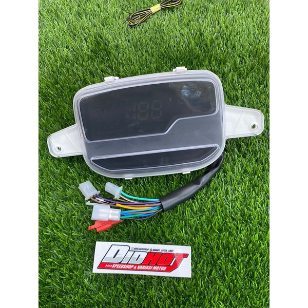 Jual spedometer/spido fiz r alfa vega full digital full fungsi tampilan ...