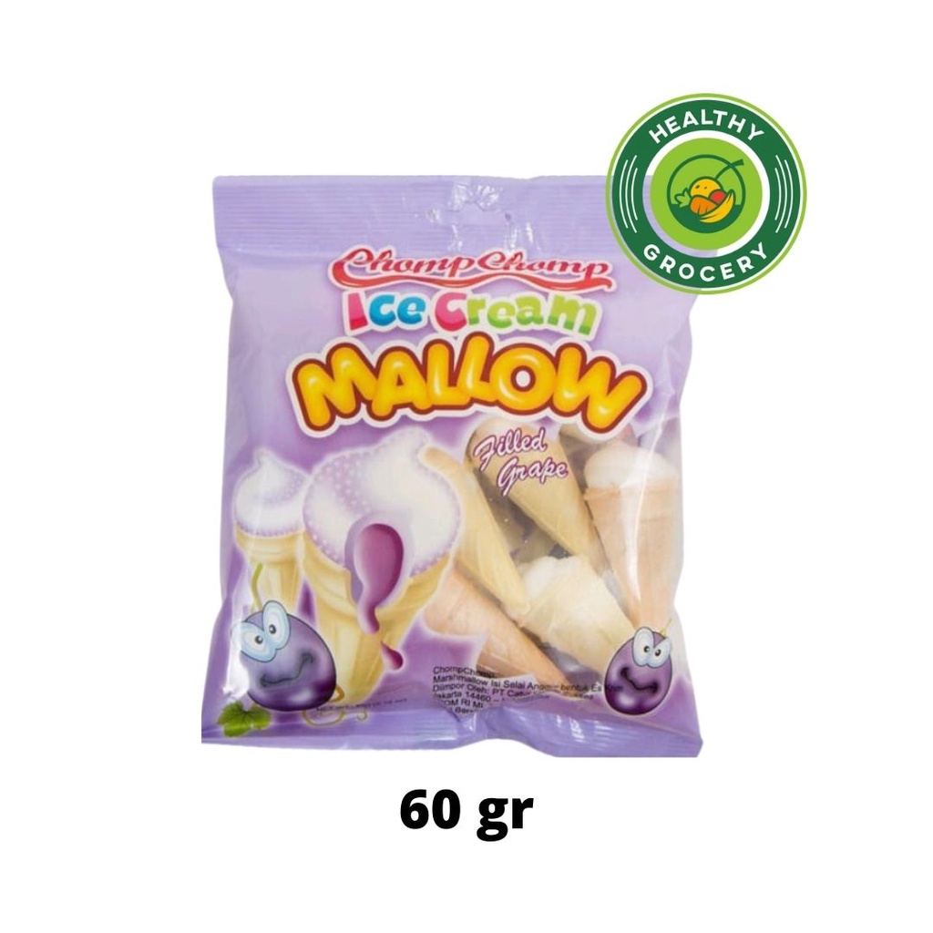 Jual Chomp Chomp Ice Cream Mallow 60gr / Marshmallows All Varian ...
