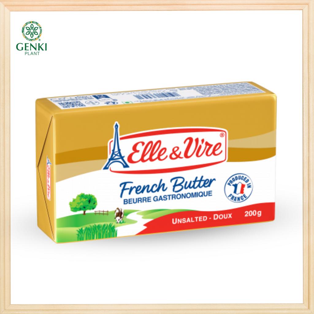 Jual Elle & Vire Unsalted Butter Packet - 200 g | Shopee Indonesia