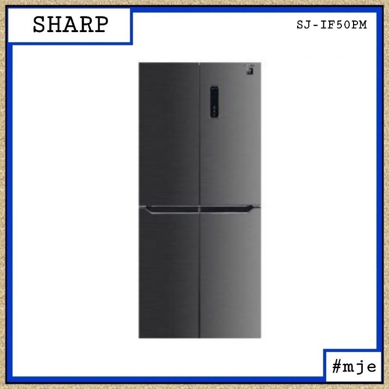 Jual KULKAS SHARP J-TECH INVERTER SJ-IF50PM / Empat Pintu, 472 Liter ...