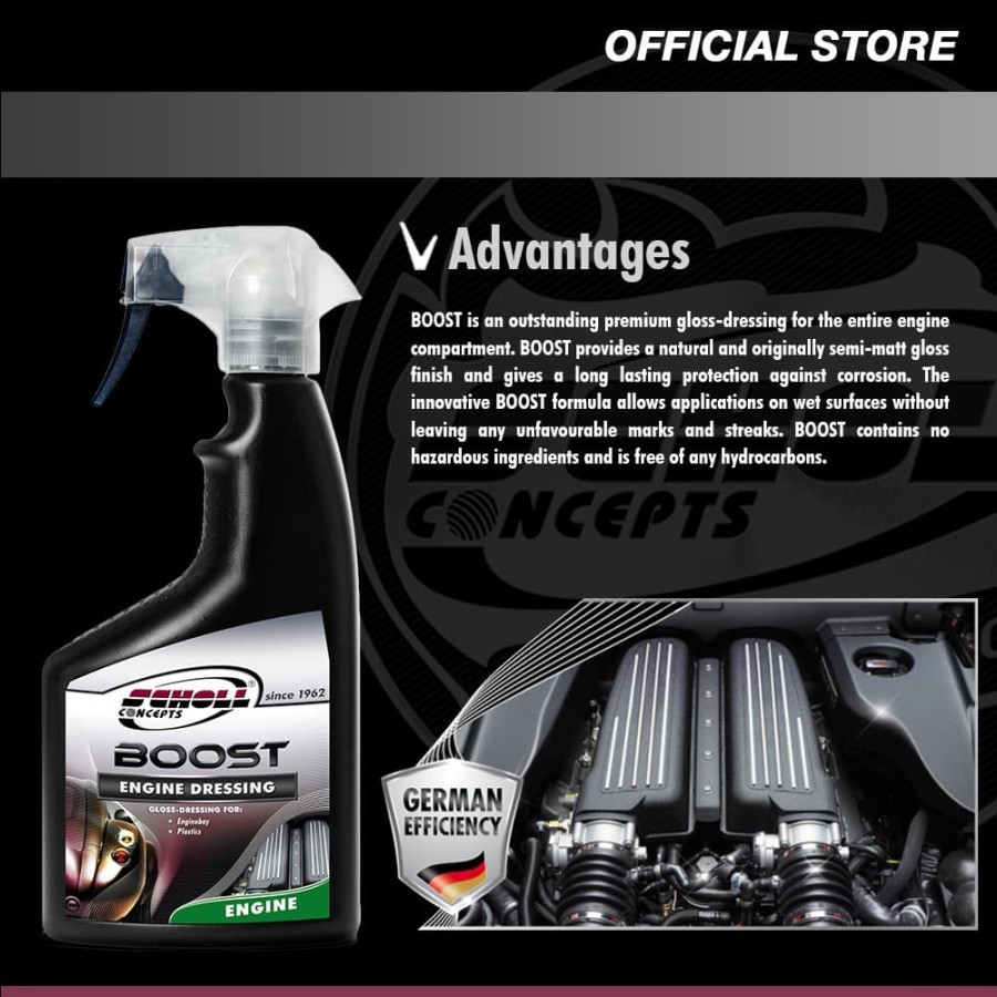 Jual Scholl Concepts BOOST Engine Dressing | Shopee Indonesia