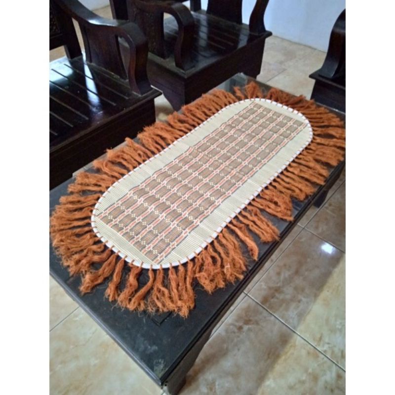 Jual Tutup meja tamu/Taplak meja ruang tamu //tutup meja tenun benang ...