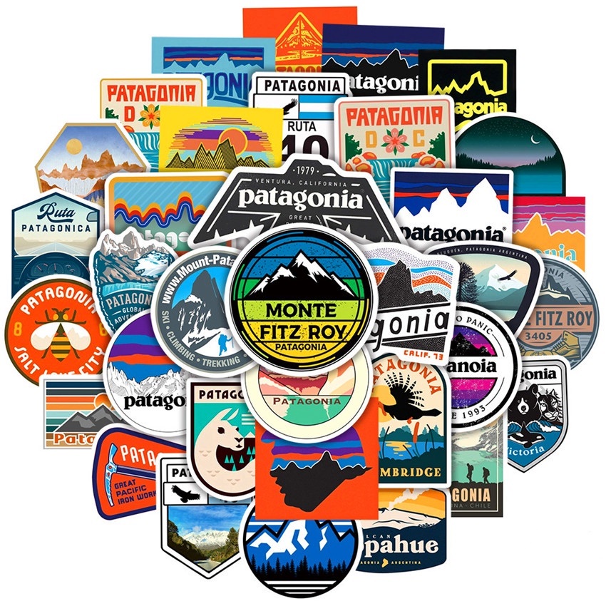 Jual Patagonia Sticker Pack (50pcs) | Shopee Indonesia