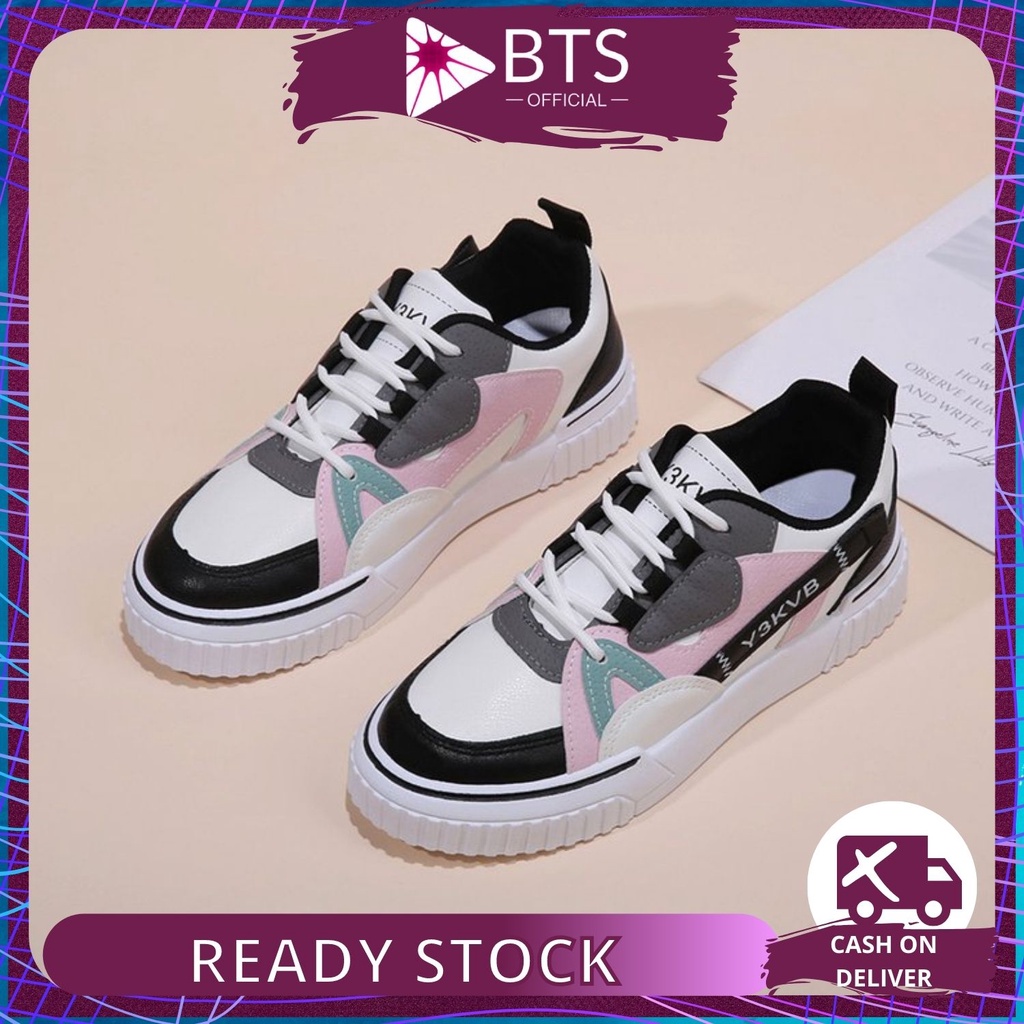 Jual [BTS] SEPATU IMPORT SNEAKER WANITA MODEL KOREA ULZZANG TERBARU BTS ...