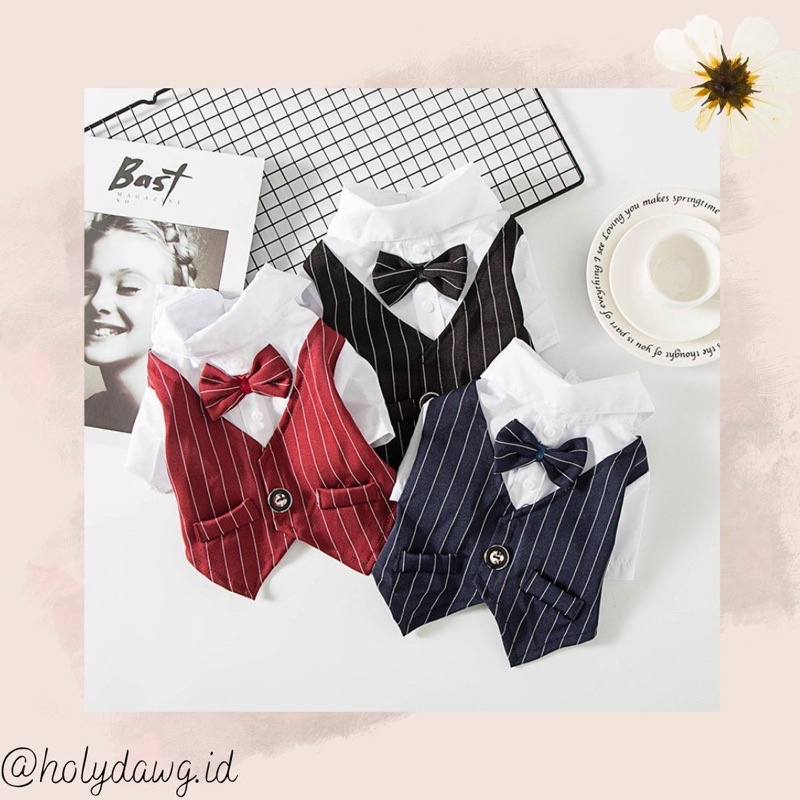 Jual Baju Undangan Anjing Pesta Anjing Kucing- Tuxedo Top | Shopee Indonesia