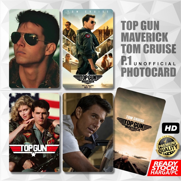 Jual Photocard Top Gun Maverick Tom Cruise Part 1 Kartu Koleksi Photo ...