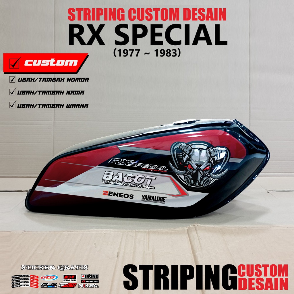 Jual Striping RX SPESIAL Custom - Striping Yamaha RX Spesial Custom ...