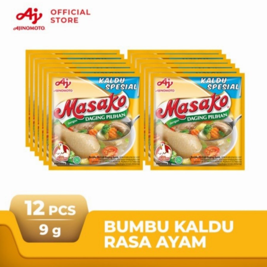Jual masako renceng ayam sapi 9 gr 12 pcs | Shopee Indonesia