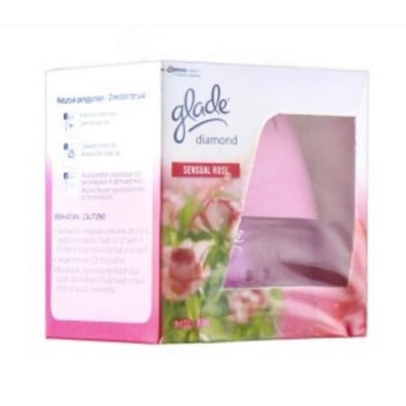 Jual Glade Air Freshener Diamond 80ml Pengharum Mubil | Shopee Indonesia
