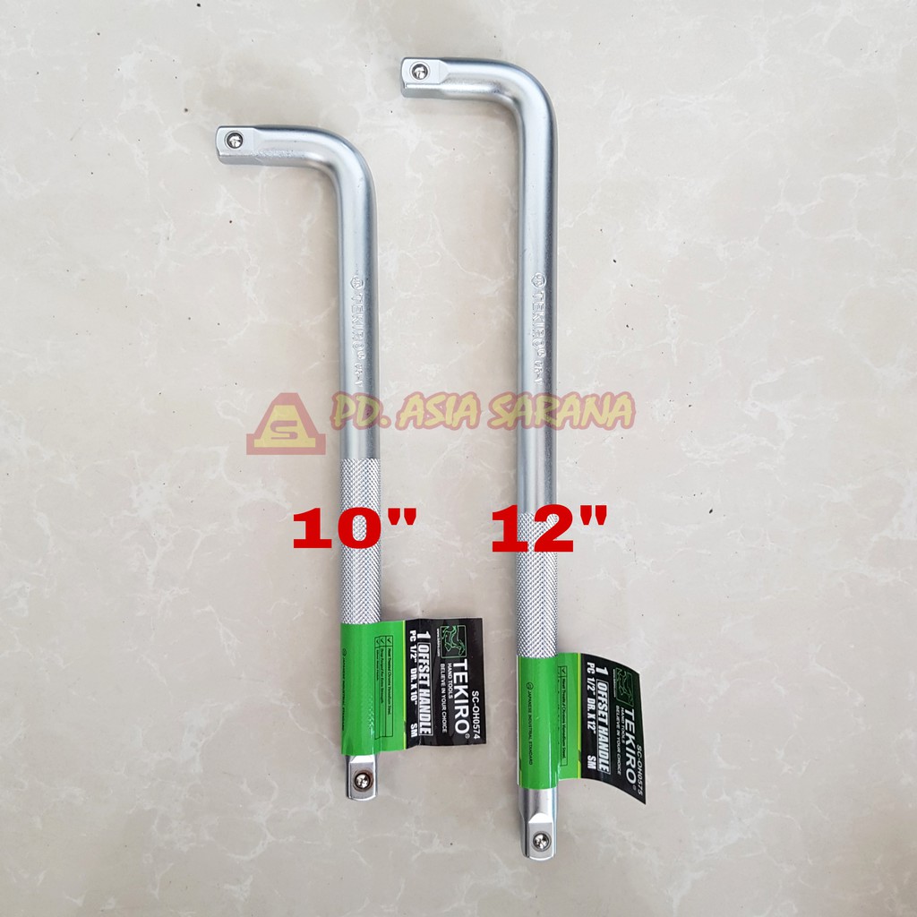 Jual Gagang Sock L 1/2"x10"-12" / Offset Handle Sok Socket Shok 1/2 ...