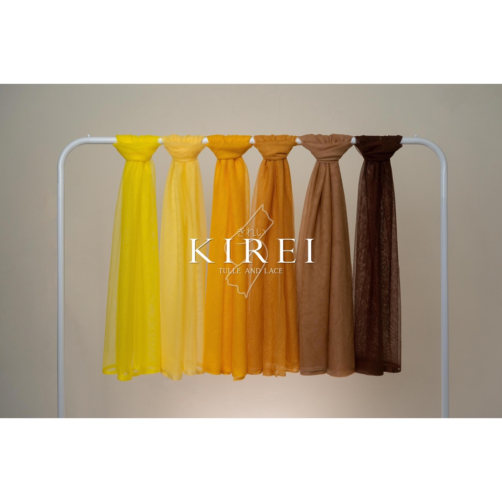 Jual Kain Tile - WARNA KUNING-ORANGE-COKLAT - kain tulle, tille halus ...