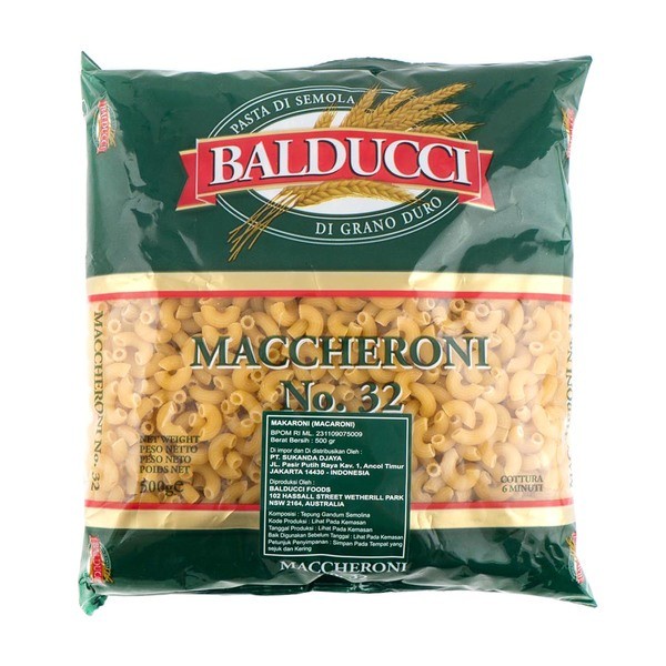 Jual Balducci Pasta Macaroni / Makaroni 500gr | Shopee Indonesia