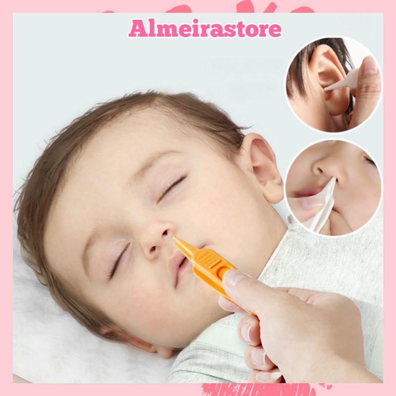 Jual Baby nose picker/jepitan pembersih hidung dan upil bayi | Shopee ...