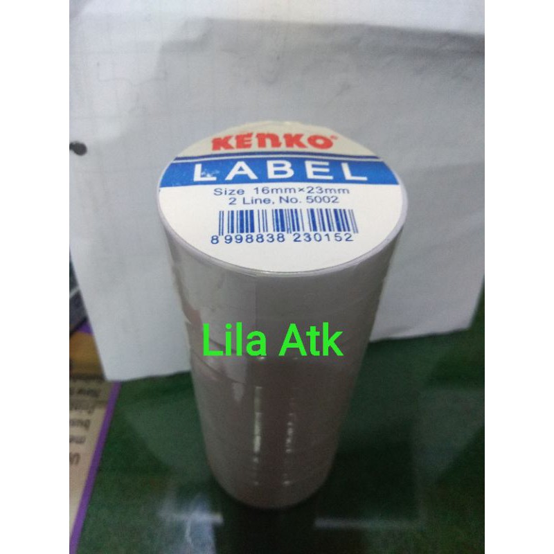 Jual Kertas Label Harga 2baris Kenko | Shopee Indonesia