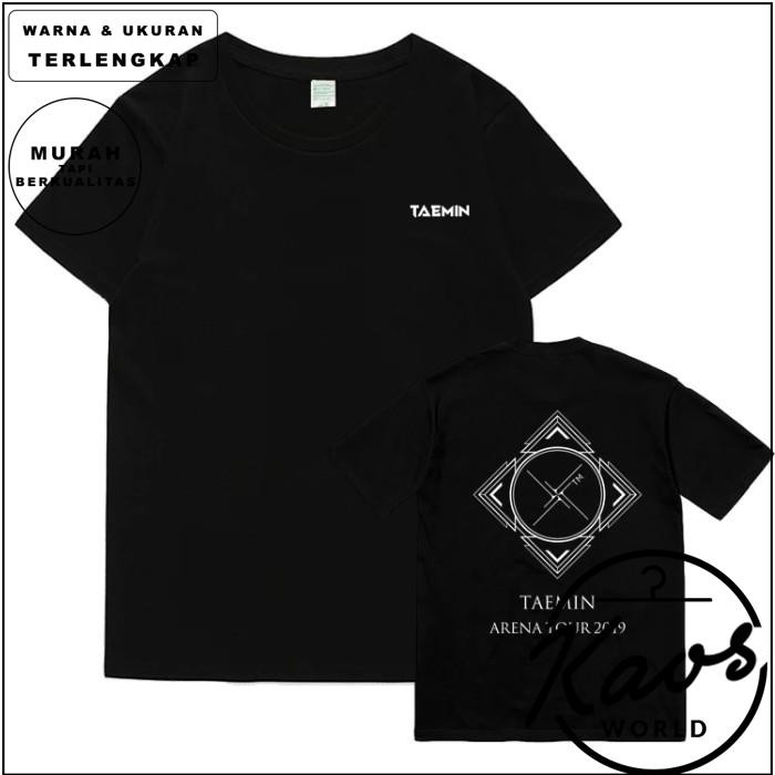 Jual KAOS Kpop shinee kpop shinee taemin arena logo belakang besar ...