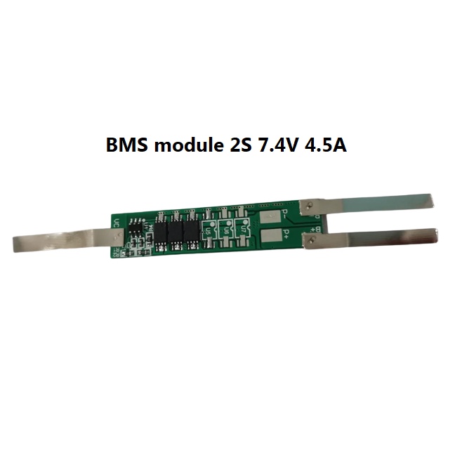 Jual BMS Modul 2S 7.4V 7.4volt Module Pelindung Baterai 18650 Protection BMS 2S 4.5A 9A 4.5 9 ...