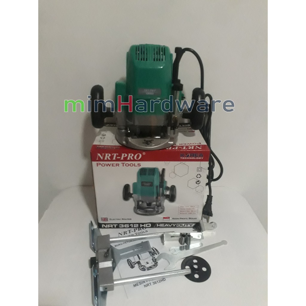 Jual Mesin Router NRT Pro 3612 HD Pegangan 2 Tangan | Shopee Indonesia