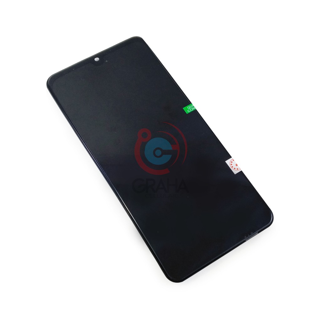 Jual LCD SAMSUNG A31 2020 / A315 FULLSET TOUCHSCREEN + FINGER PRINT + FRAME ORI | Shopee Indonesia