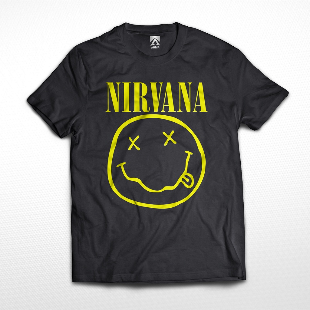 Jual KAOS BAND NIRVANA Smile Face / tshirt musik rock grunge distro ... Jual KAOS BAND NIRVANA Smile Face / tshirt musik rock grunge distro ...