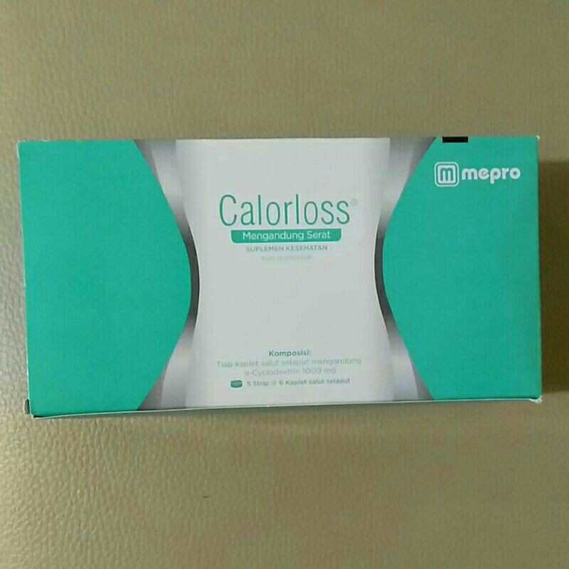 Jual CALORLOOS TABLET VITAMIN PENURUN BERAT BADAN HARGA PER BOX ...
