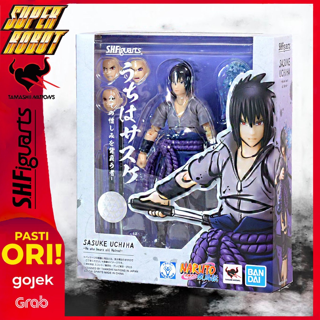 Jual SHF Sasuke Uchiha He Who Bears All Hatred - Naruto Shippuden ...