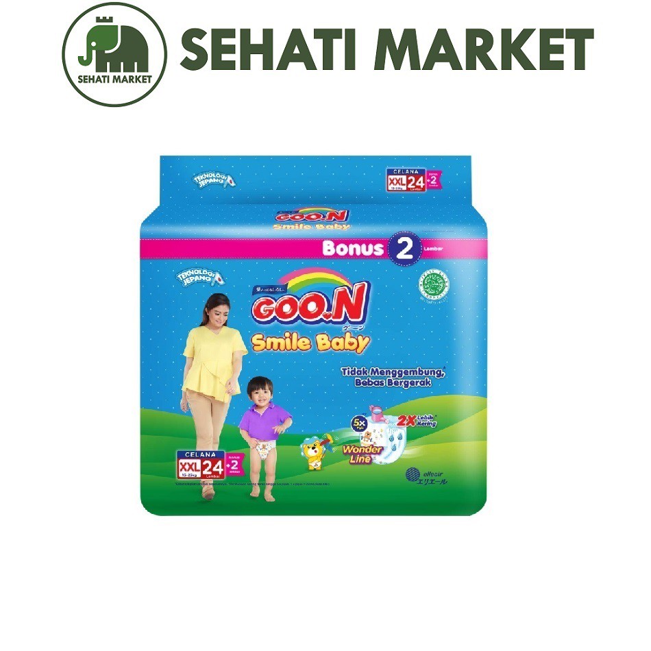 Jual GOON SMILE BABY COMFORT FIT S 32 / M 20 30 / L 20 28 / XL 20 26 / XXL24 | SEHATIMARKET ...