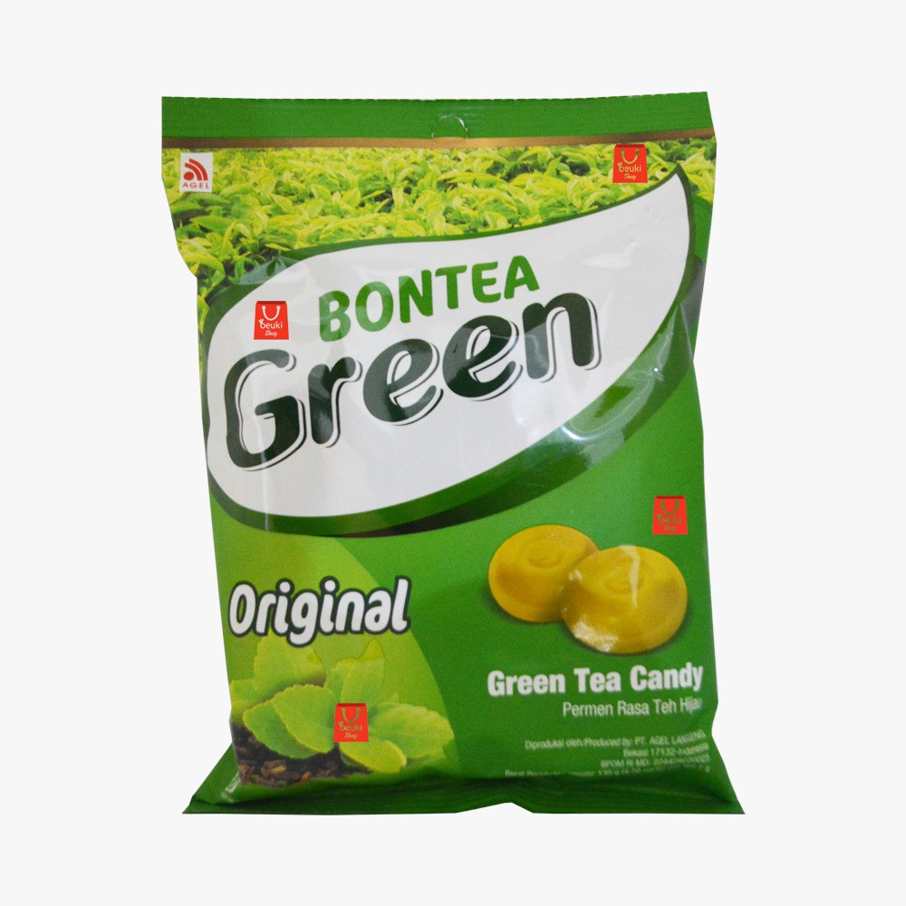 Jual Bontea Green Original Green Tea Candy Original Permen Green Tea ...