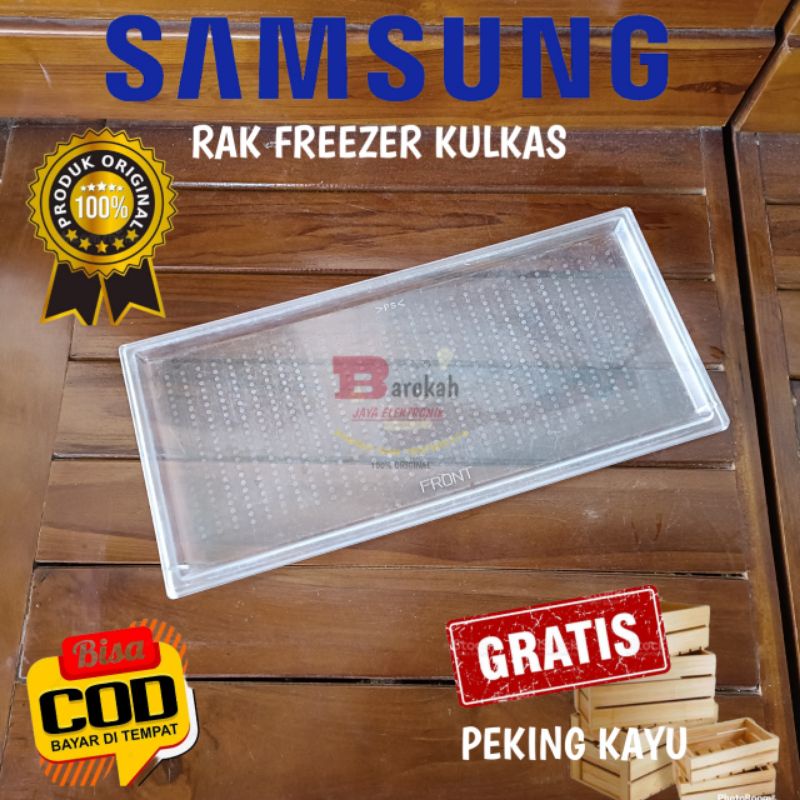 Jual RAK KULKAS SAMSUNG 2 PINTU RAK SEKAT FREEZER ORIGINAL BEKAS ...