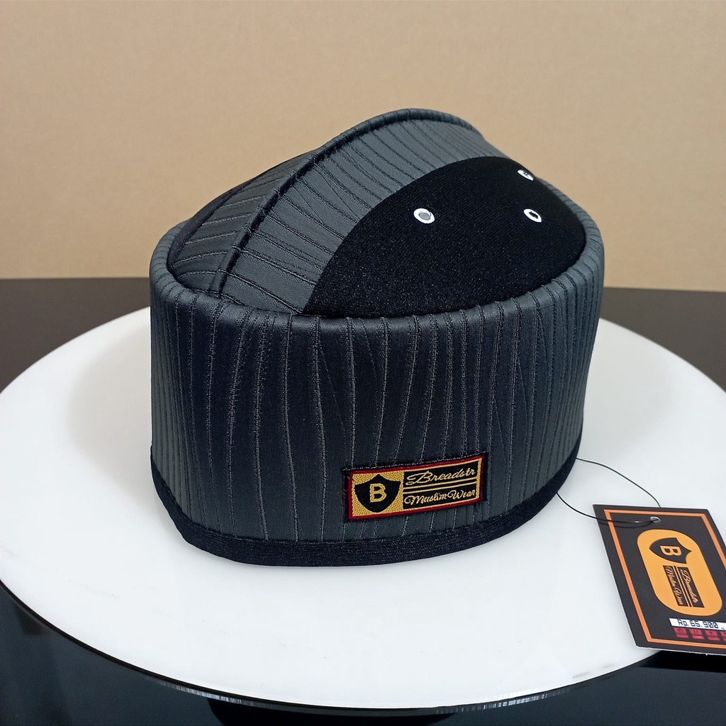 Jual PECI KOPIAH SONGKOK TURKI SPONS HITAM CREAM ABU BERKUALITAS MURAH ...